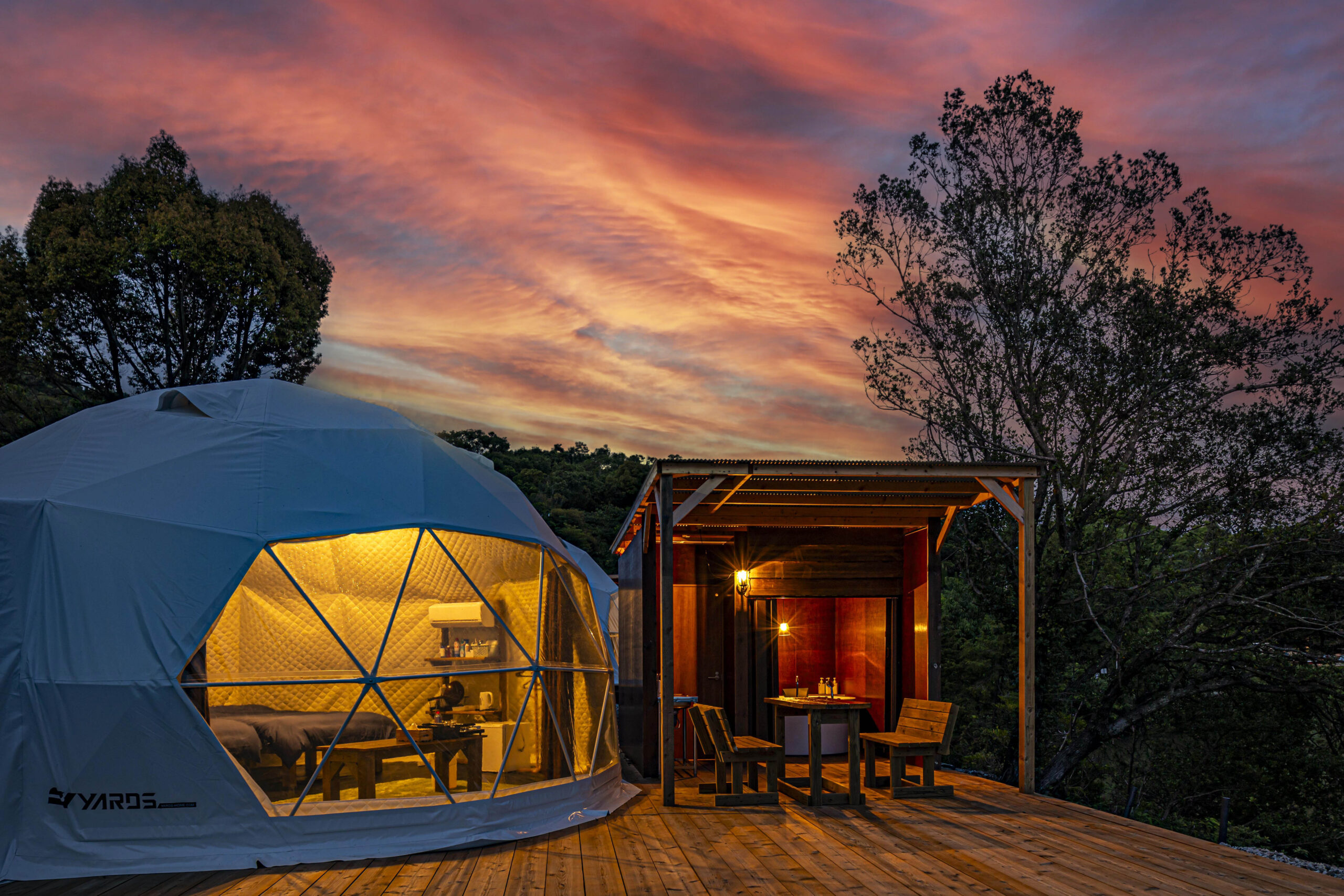 GLAMPING - MOUNTQ｜1日遊べるアドベンチャーリゾート｜和歌山｜御坊